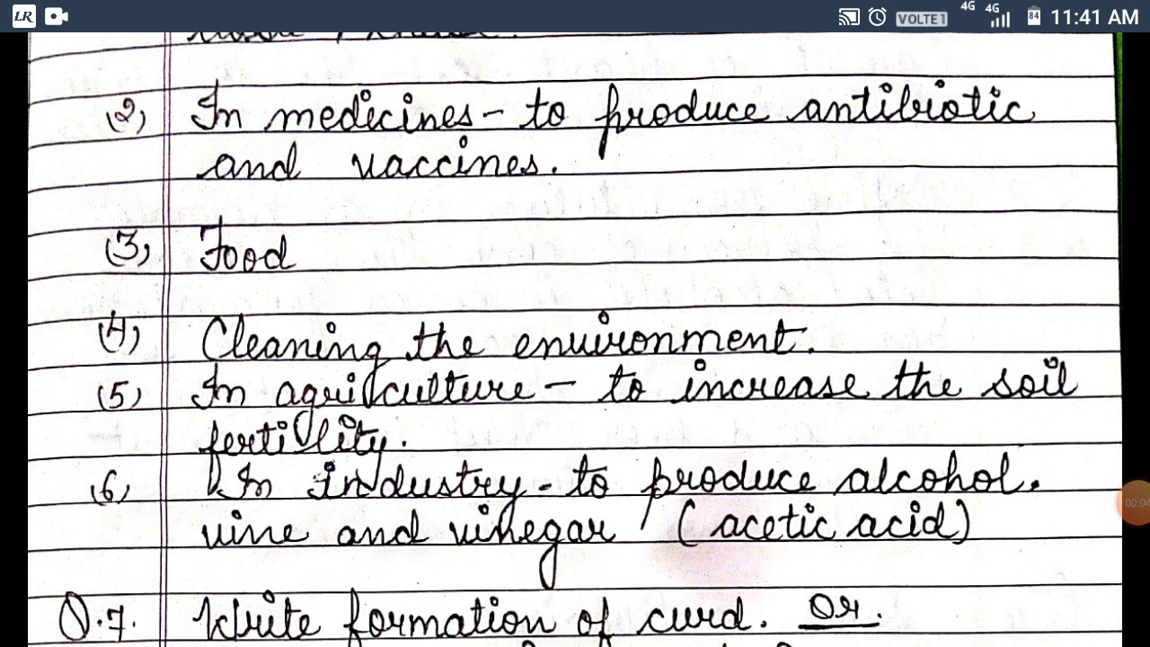 Class 8th science chapter-2nd questions answers part-3 - YouTube