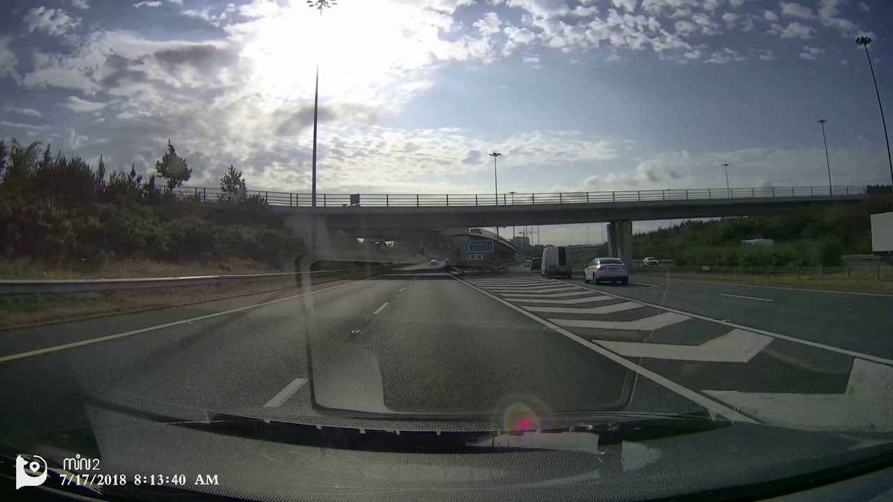 Late exit m50 - YouTube