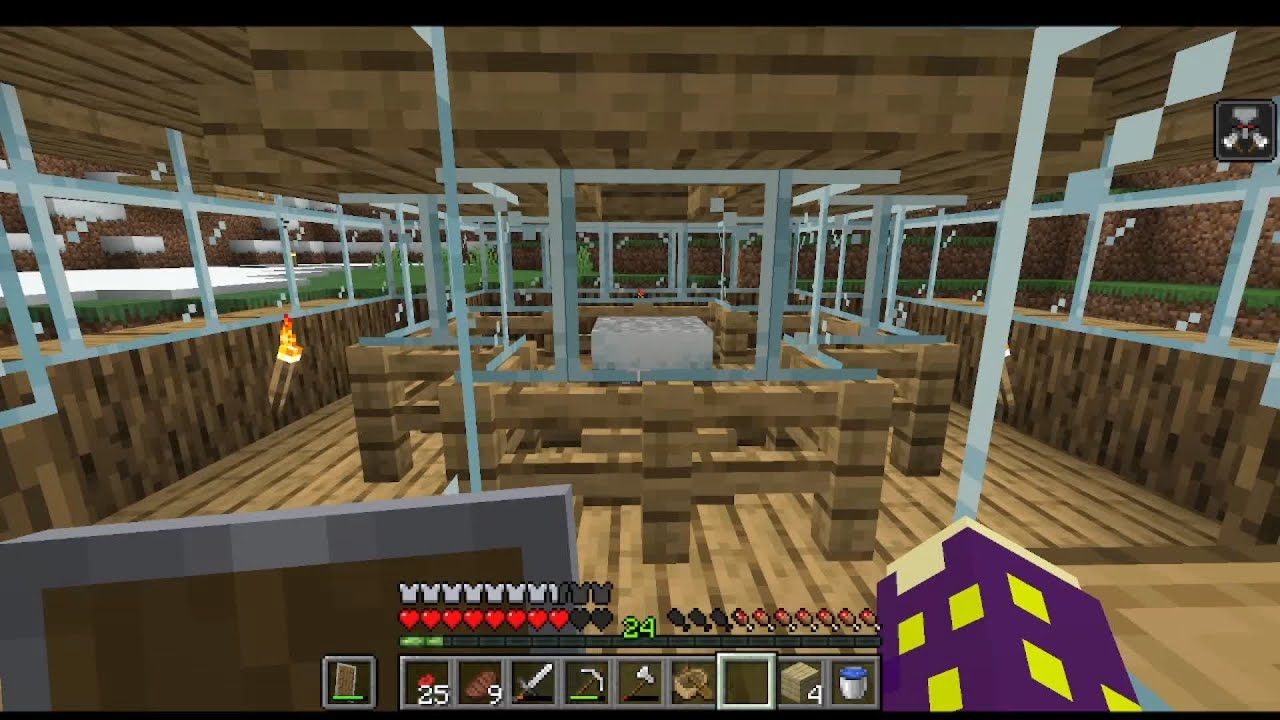 the snowy grass block i have it - YouTube