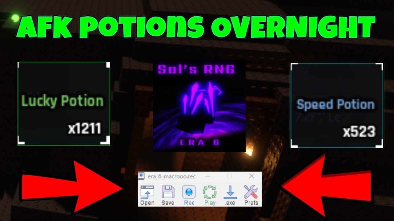 SOLS RNG *NEW* BEST Macro! (Era 6 Update) - YouTube