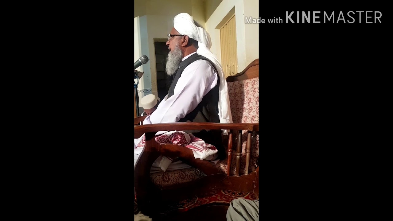 molana muhammad umar qureshi sb عظمت حیدرکرارؓ - YouTube