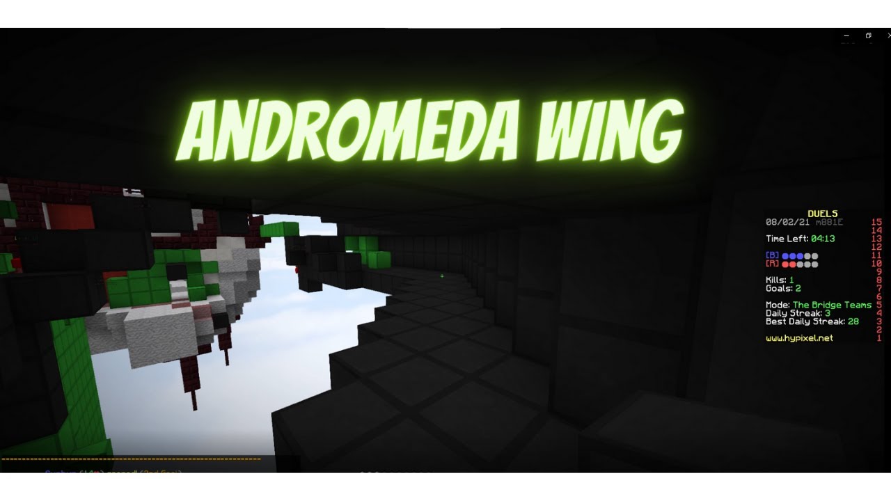 Andromeda Wing Hypixel Bridge Lmao - YouTube