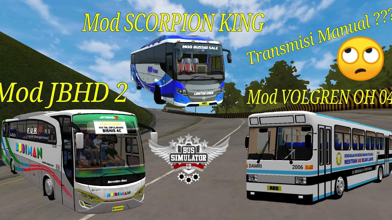 3 MOD DI TES ????| Bus Simulator Indonesia - YouTube