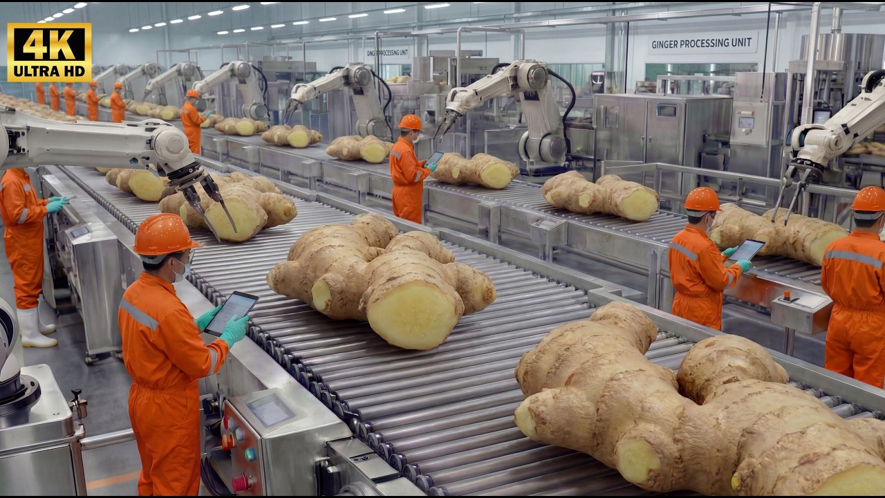 MILLION Pieces Per Day – The INSANE Speed of Modern Ginger Candy ...