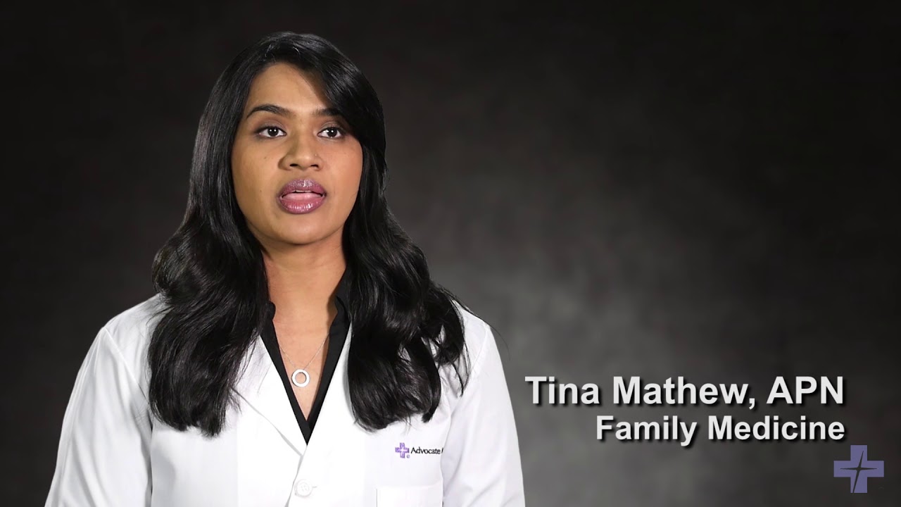 Tina Mathew, NP, Occupational Medicine - Advocate Medical Group - YouTube