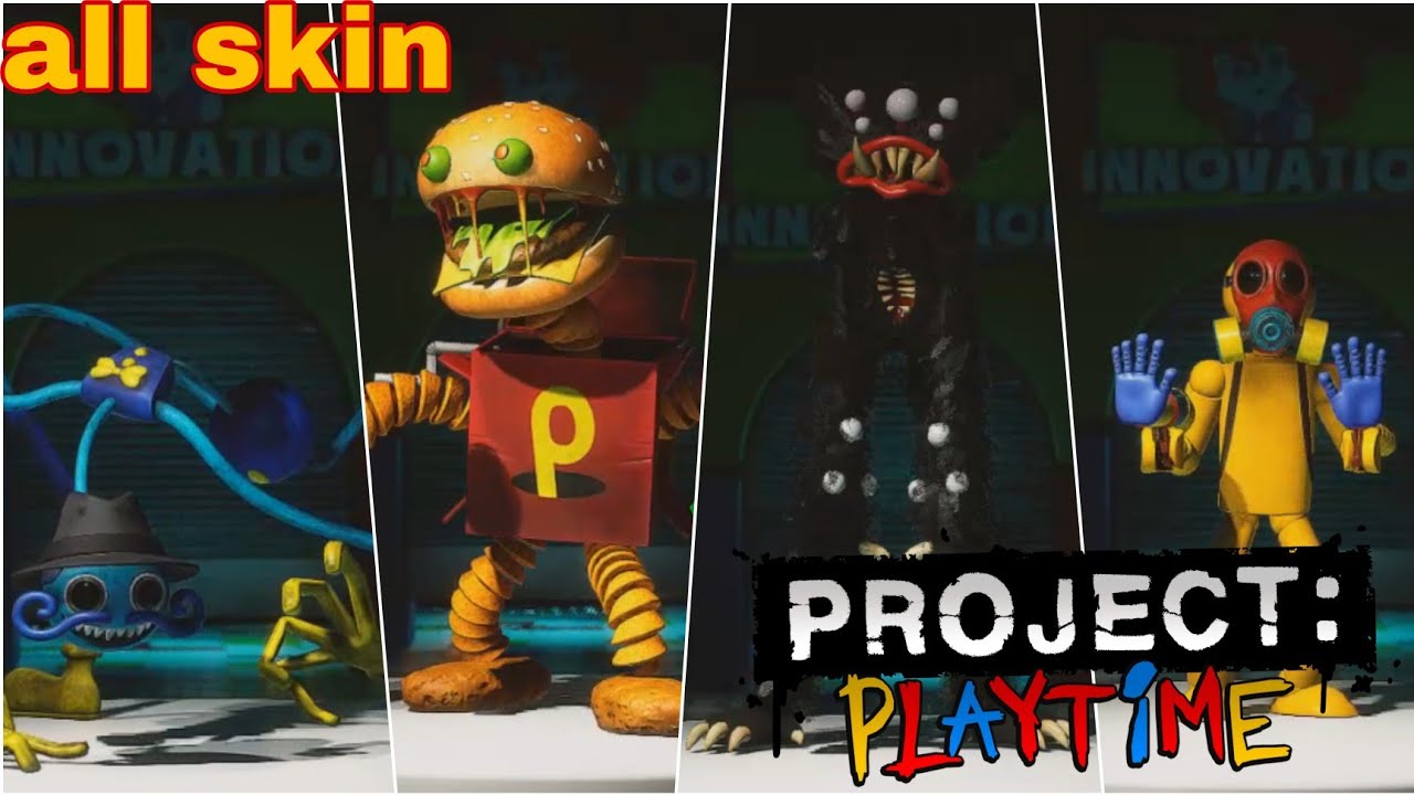 Project Playtime:level 1-100 (original game) - YouTube