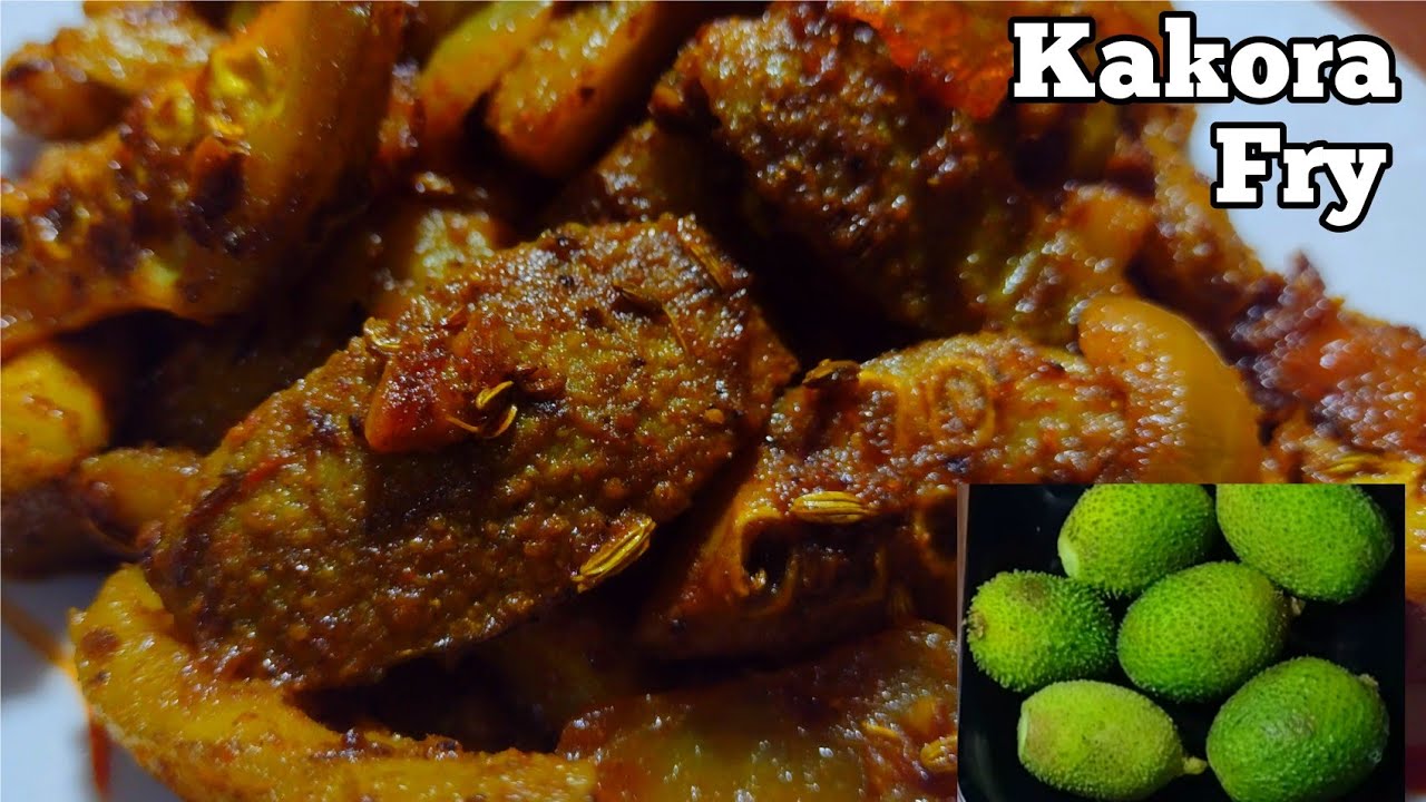 Kakora Fry Recipe || कंटोला की सब्जी || Healthy vegetables || How to ...