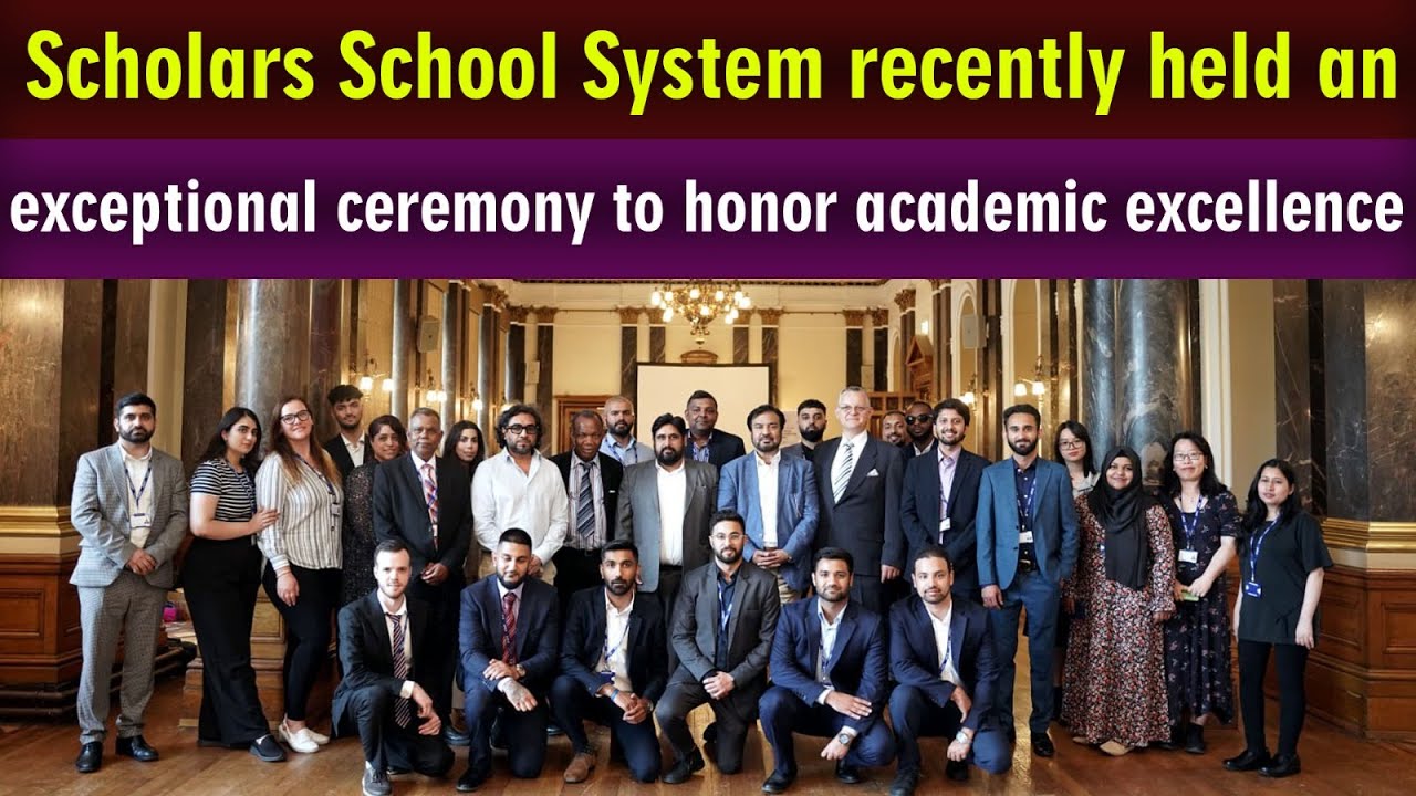 Scholars School System recently held an exceptional ceremony to honor ...