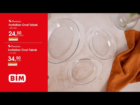 15 Eylül | Paşabahçe Invitation Oval Tabak | BİM