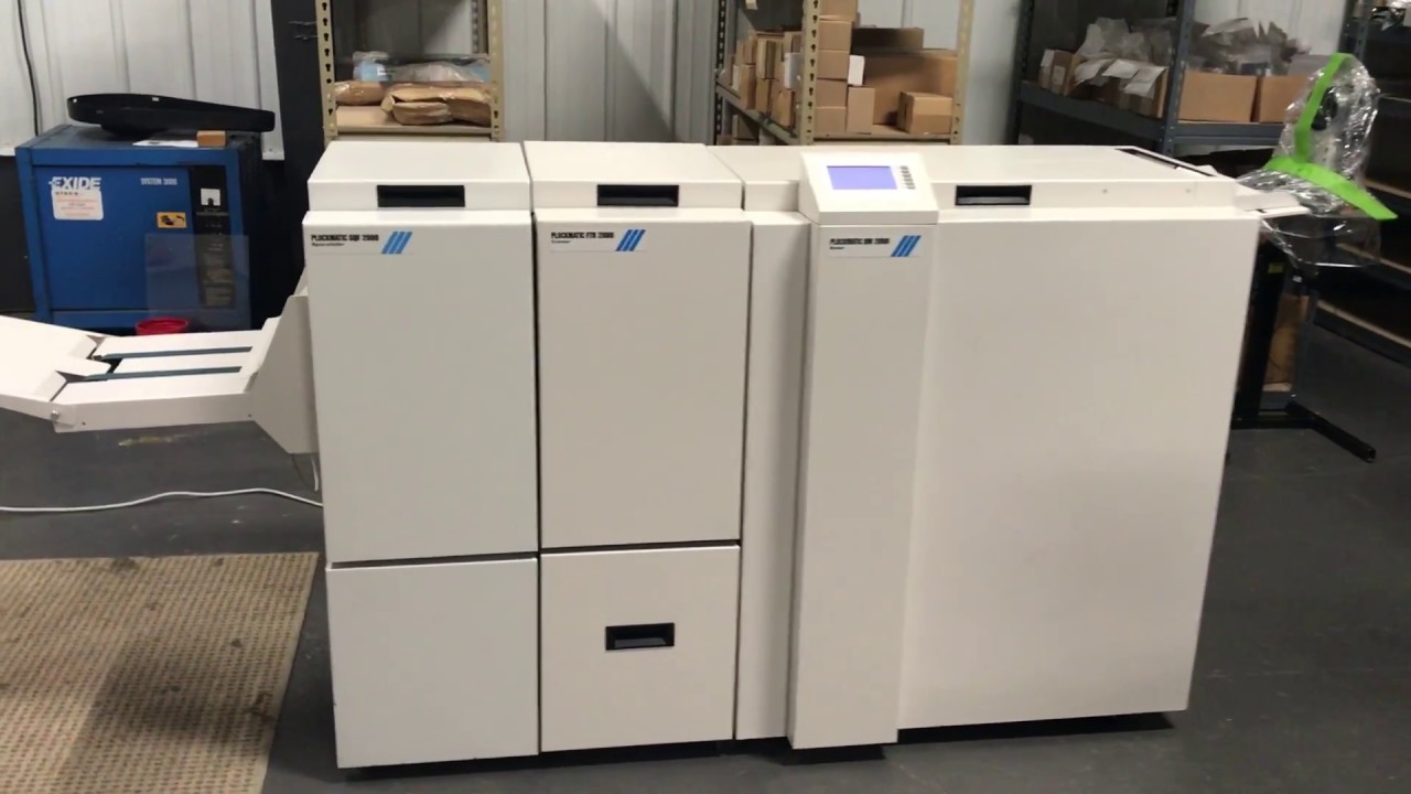 Plockmatic BM2000 Bookletmaker w/ Trimmers & SquareFolder - SN ...