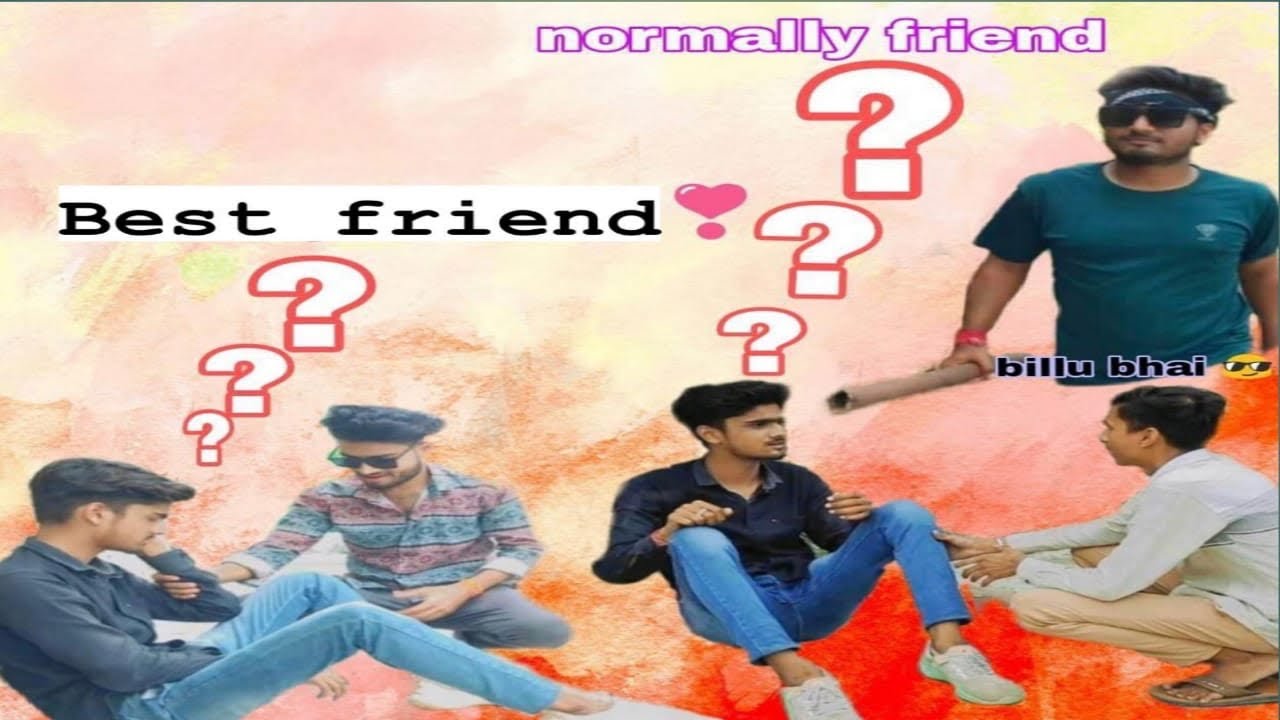 Best friend & normal friend 💖🤞 - YouTube