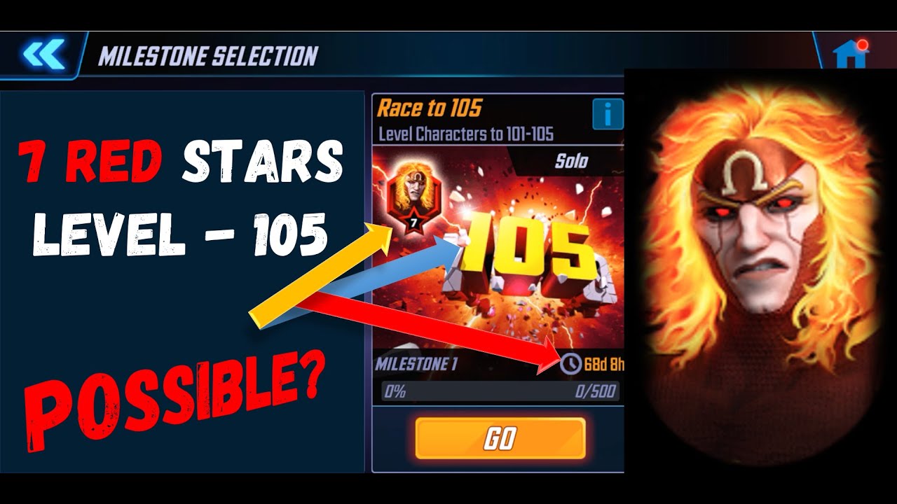 How to get 7 red star Phoenix Force Omega Red - Marvel Strike Force ...