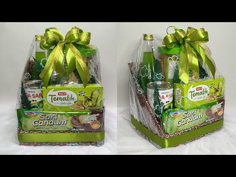 DIY | Cara Membuat Parcel Lebaran Sederhana Dari Kardus Bekas | Hampers ...