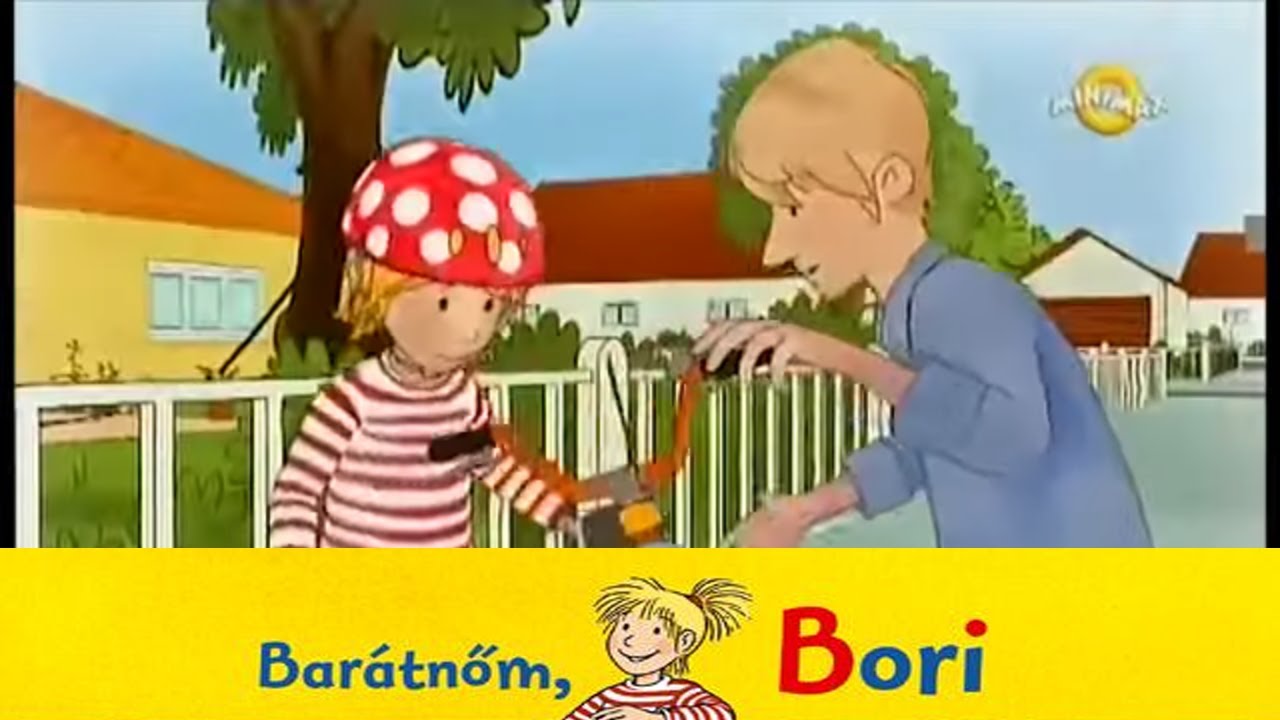 Bori barátnőm 13&14 - Bori és a piros bringa - YouTube