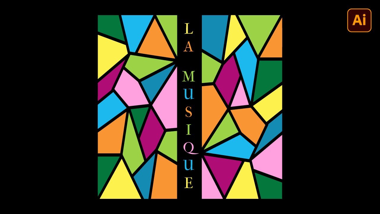 Colorful Geometric Background | Color Block Music Background | Adobe ...