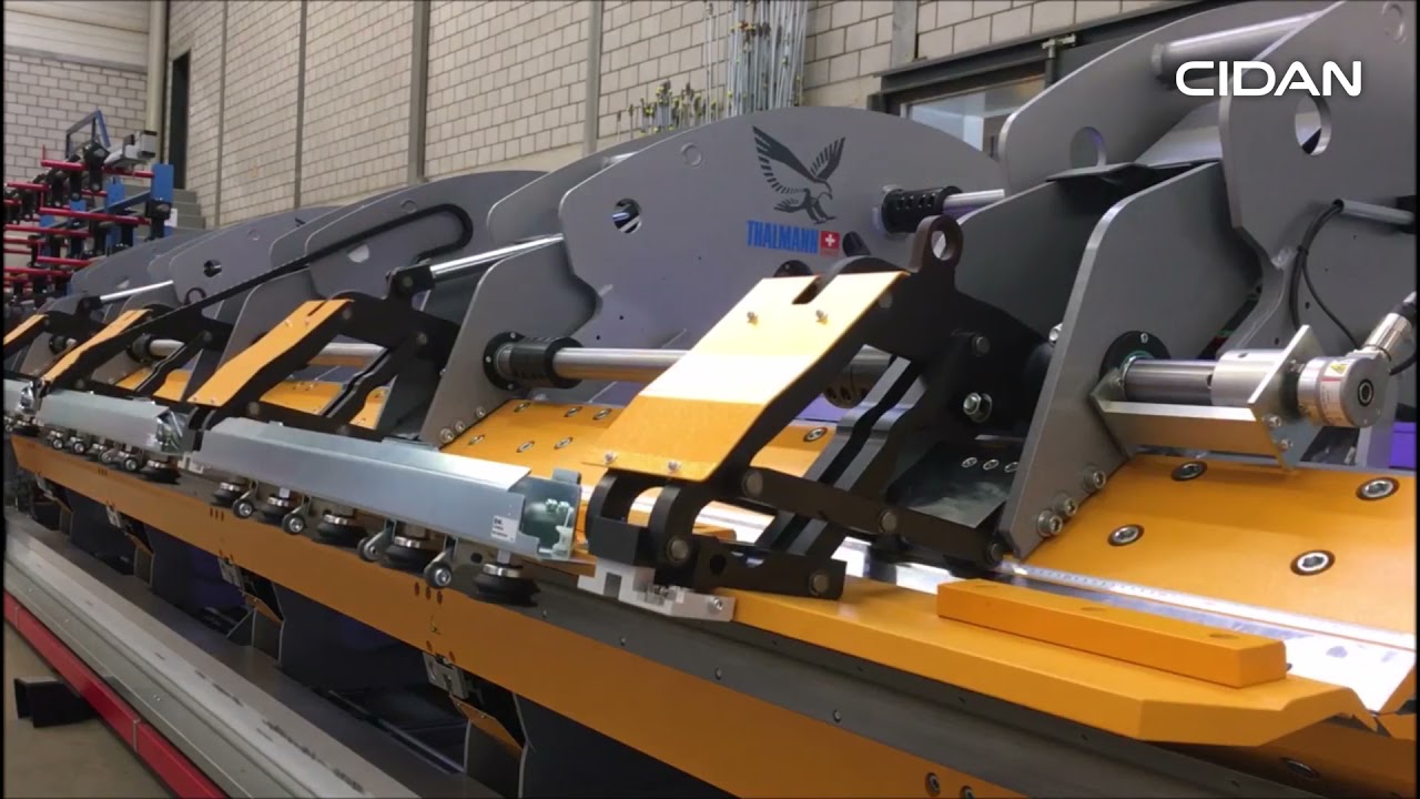 TD Double folder Integrated Flipping device 1 - YouTube