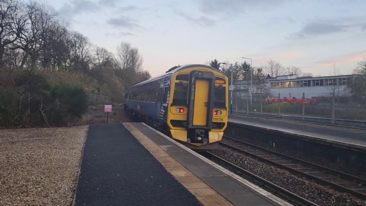 Trains at Dunfermline Town. (21/11/20) - YouTube