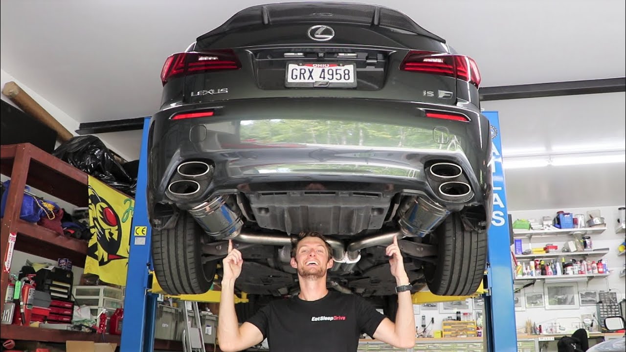 I Installed the Most Affordable Exhaust on My Lexus ISF and It's WAY ...