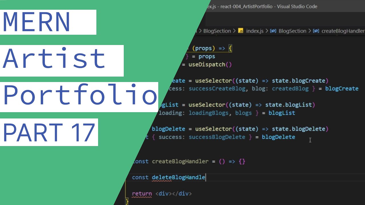CRUD Tutorial using the MERN Stack - Portfolio Website - The Admin ...