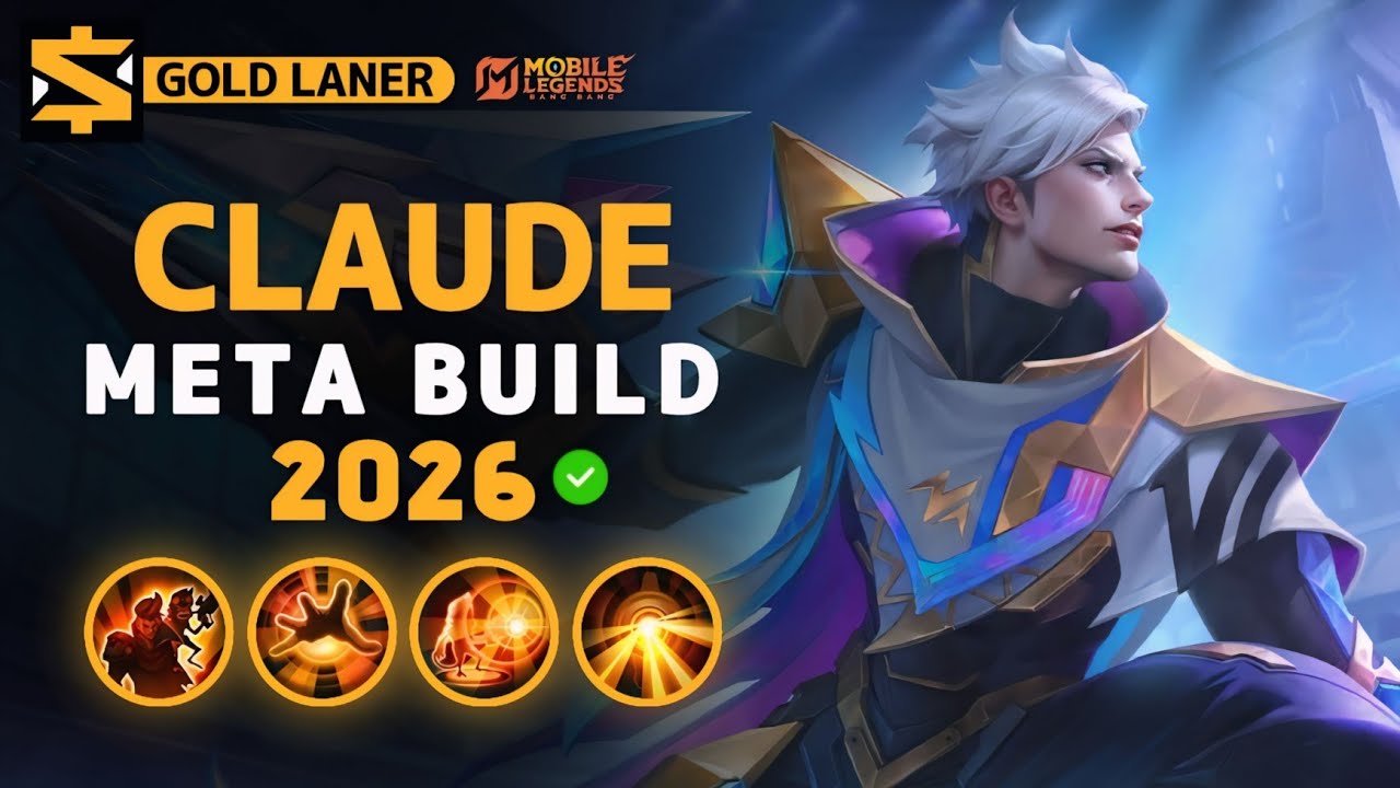 Claude NEW META Build 2026, Emblem, and Best Hero Counters | Mobile ...