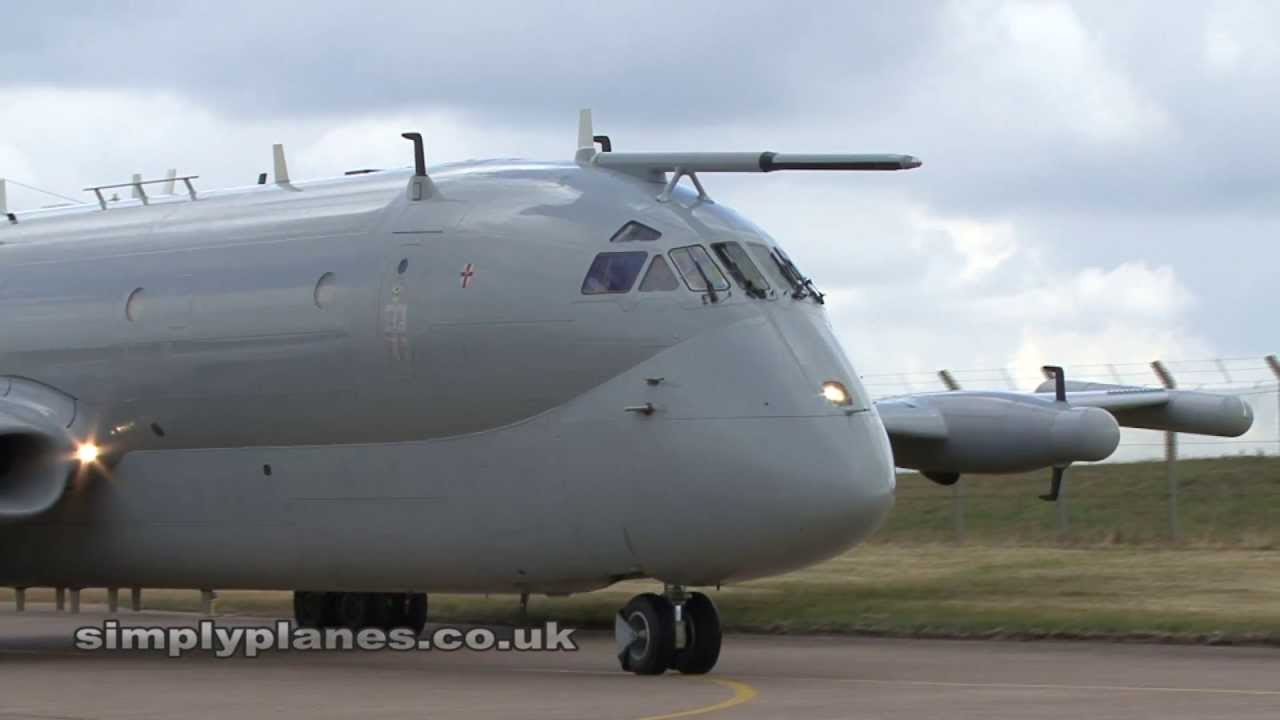 HD Video - Hawker Siddeley Nimrod R1 XW664 delivery at East Midlands ...