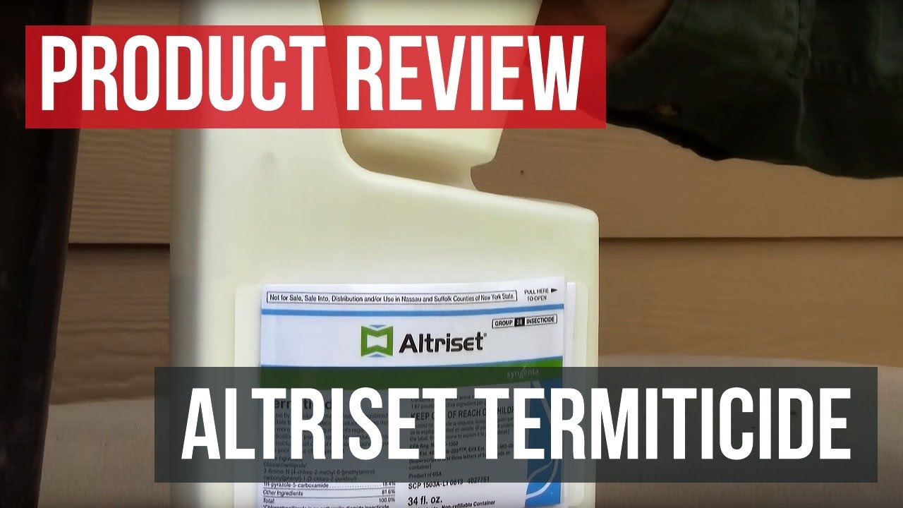 Green Termiticide DuPont Altriset with Chlorantraniliprole - YouTube