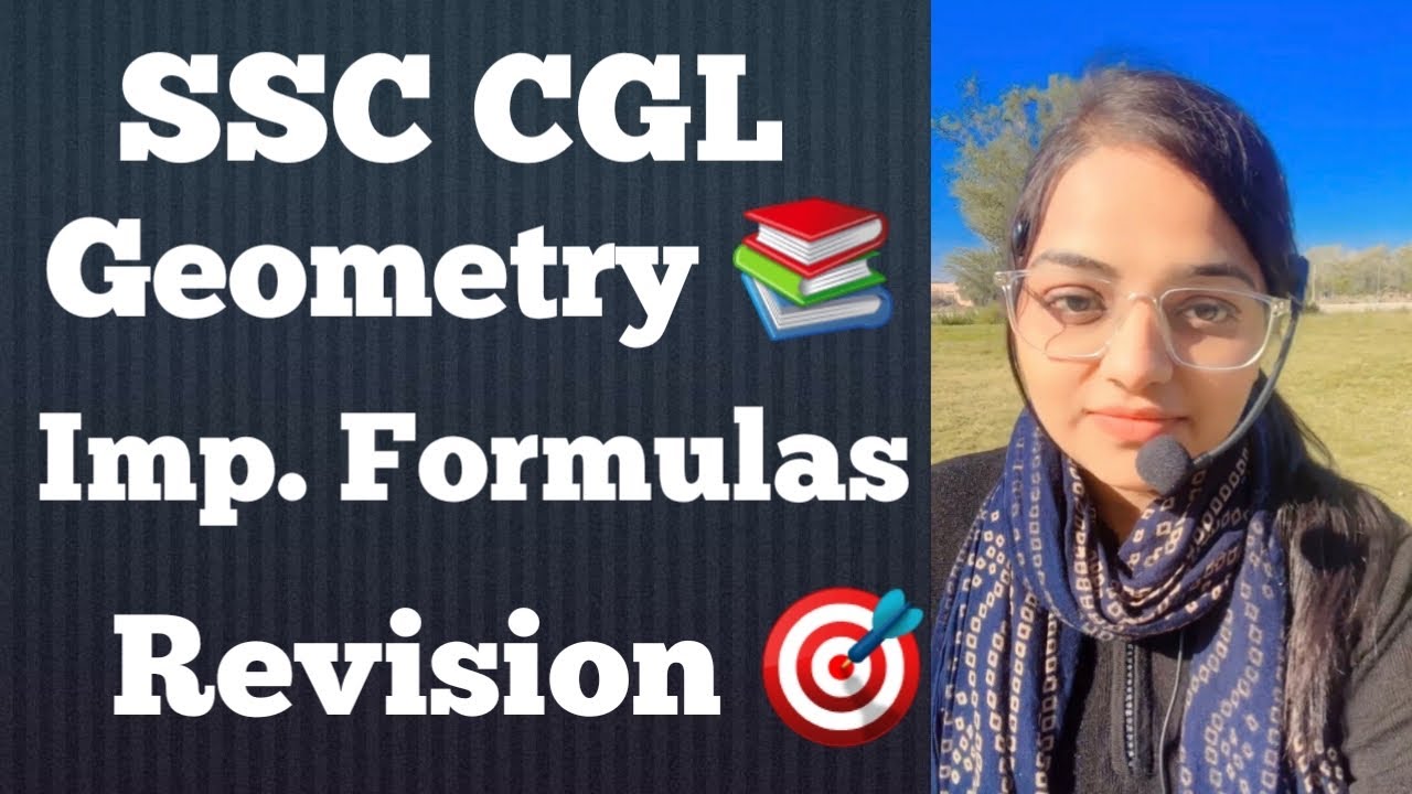 SSC CGL🎯Geometry Imp. Formulas Quick Revision 📚#ssc 📕#ssccgl 🎯#exam # ...