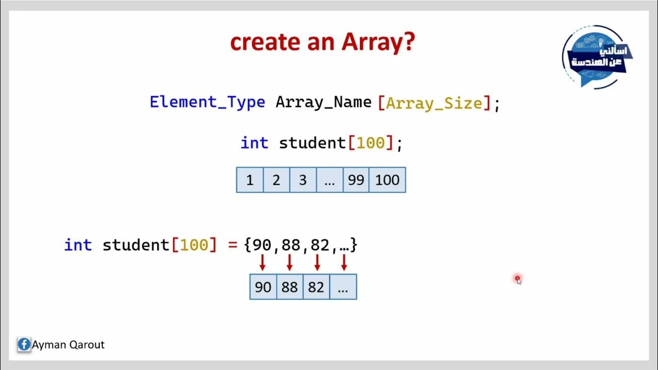 ch7 - what is the array(part1) - YouTube