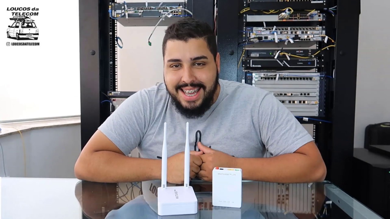 Teste da onu bridge MultilaserPro By ZTE Loucos da telecom - YouTube