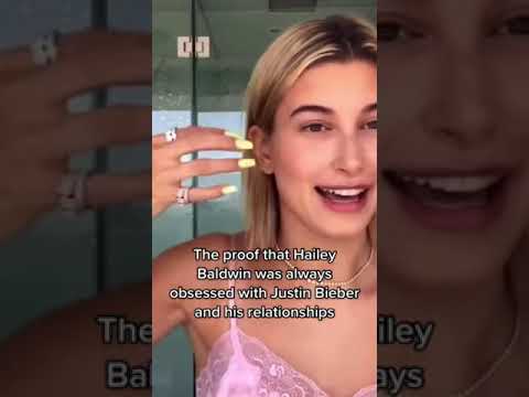 Hailey Baldwin Was Always Obsessed With Justin Bieber - YouTube