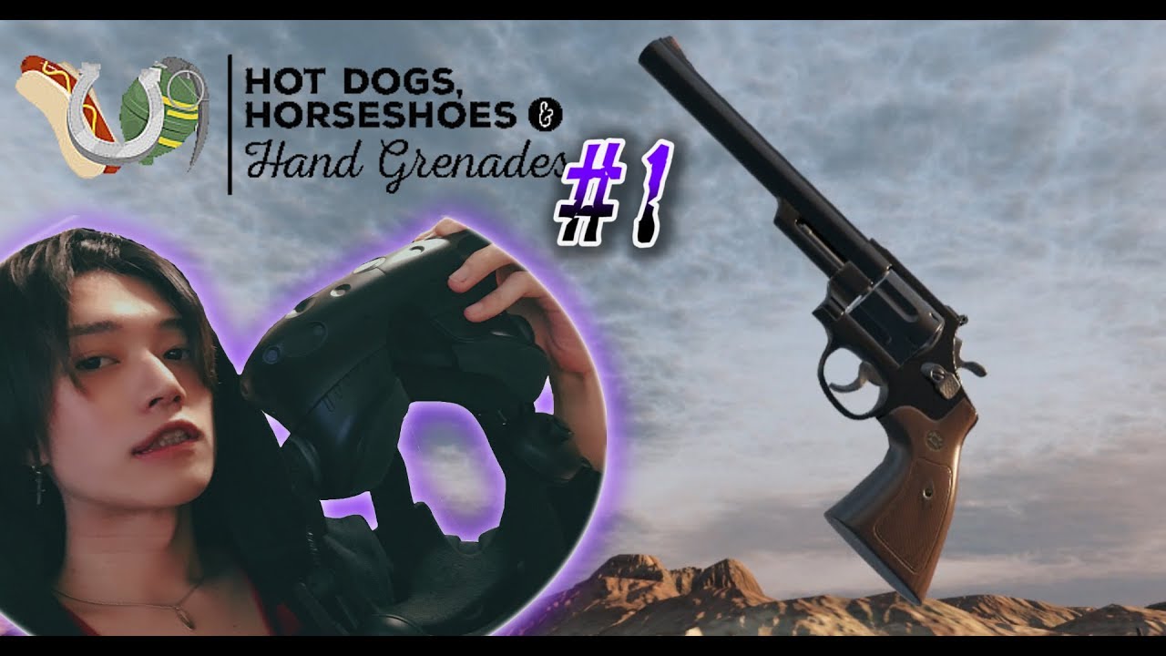 【VR】VRはじめました『Hot Dogs, Horseshoes & Hand Grenades』 - YouTube
