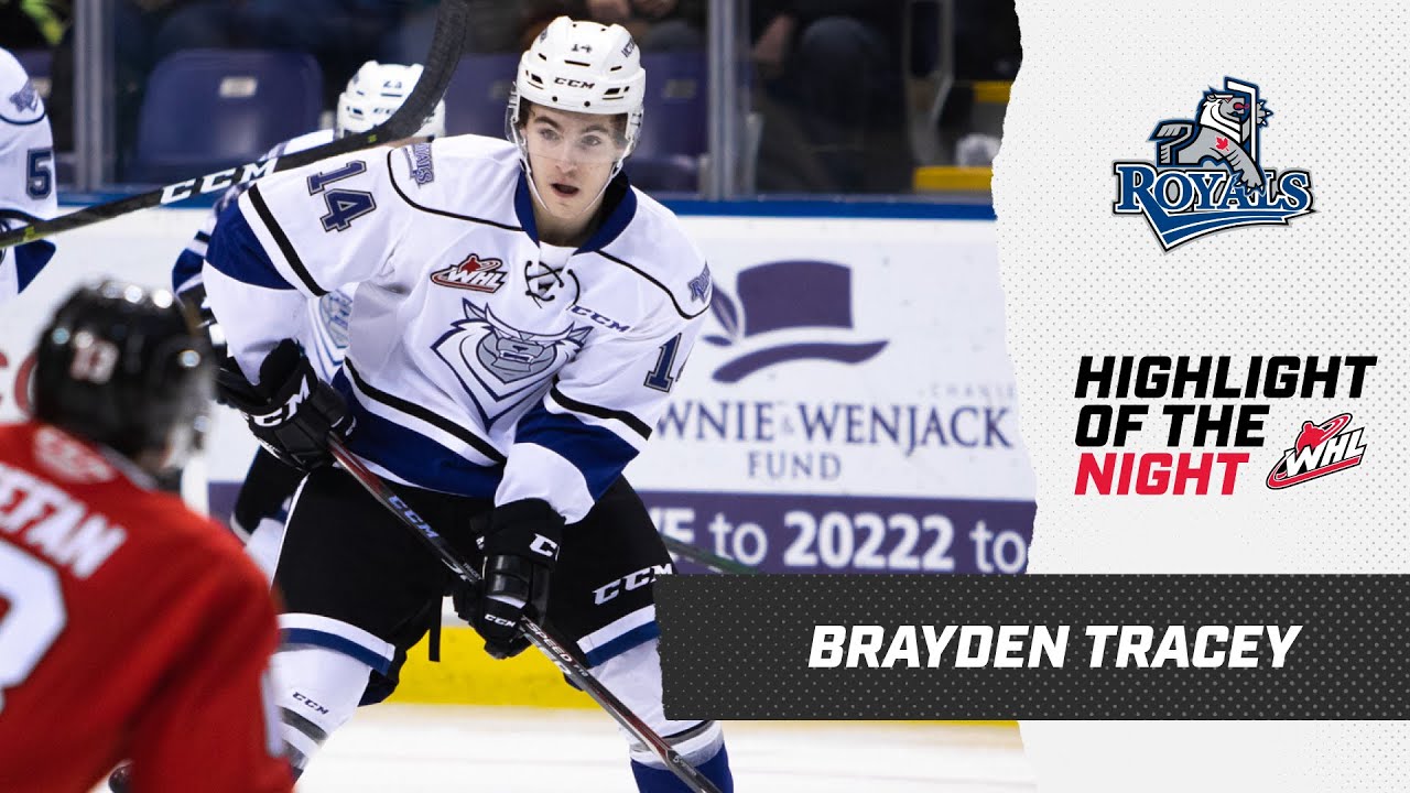 HIGHLIGHT OF THE NIGHT || Brayden Tracey || Jan. 14, 2020 - YouTube