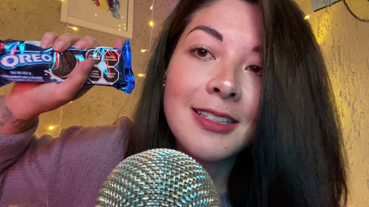 ASMR MUKBANG 🐷🇲🇽 : comiendo galletas y chocolate | ASMar - YouTube