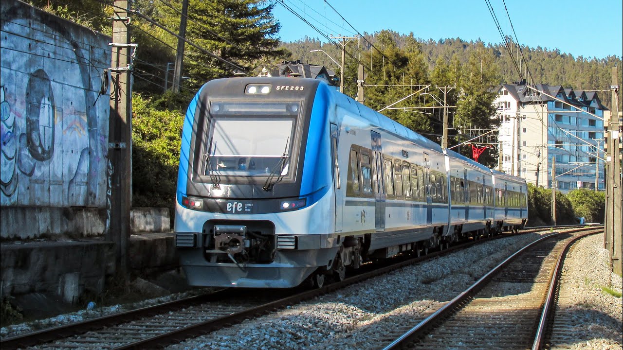 CRRC Sifang | SFE EMU 100-200 Series | Biotren - Corto Laja - YouTube