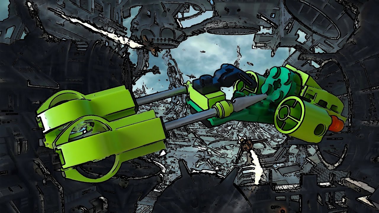 Lego Space Speeder Bike - YouTube