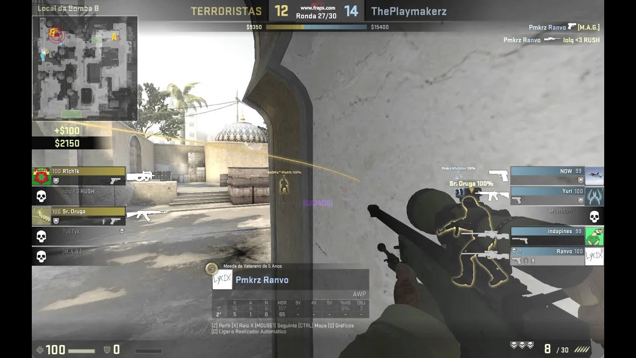 Ranvo incredible ace with Playmakerz at DMG!! - YouTube