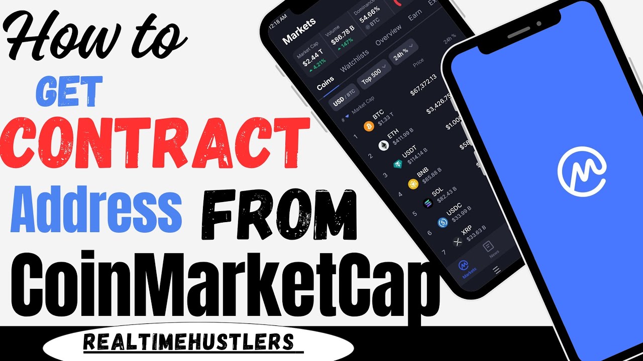 How to Get Contract Address from CoinMarketCap | Step-by-Step Guide ...