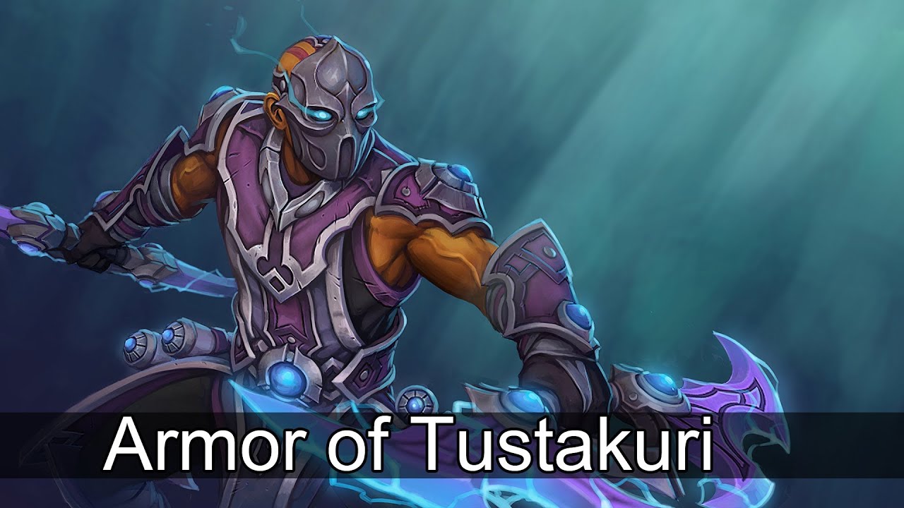 Dota 2 Items : Anti-Mage - Armor of Tustakuri - YouTube