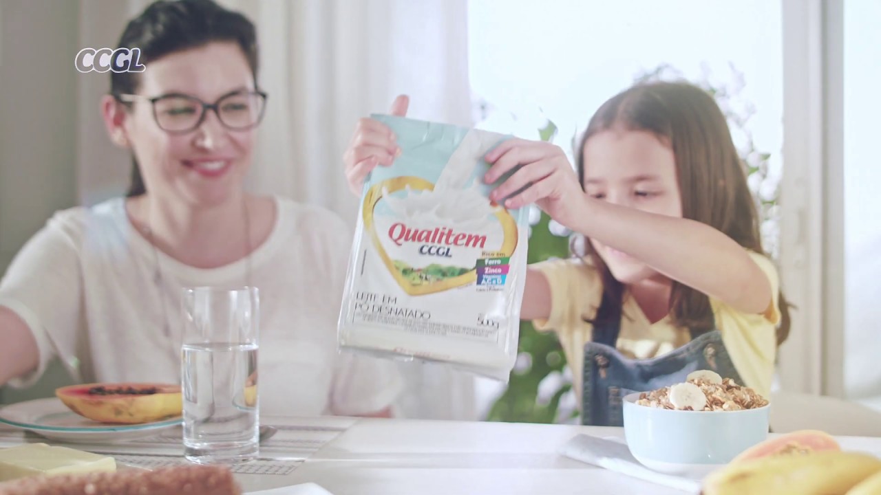 Nova linha de leites Qualitem CCGL - YouTube