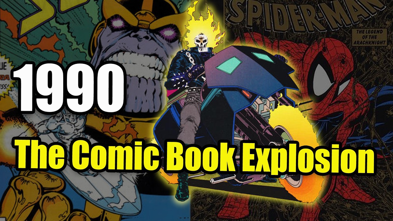 1990 The Comic Market Explosion and the Year In Comic Books - YouTube