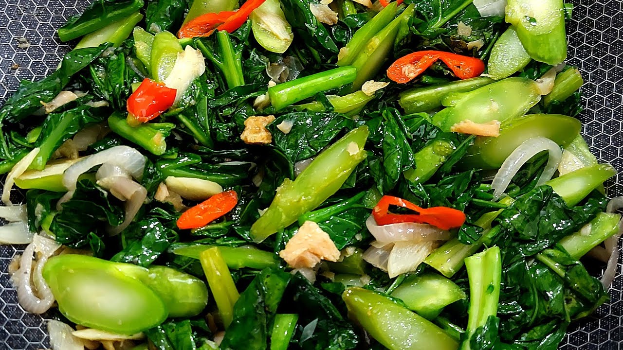 Sayur Kailan Ikan Masin Tenggiri Sesuai Selera - YouTube