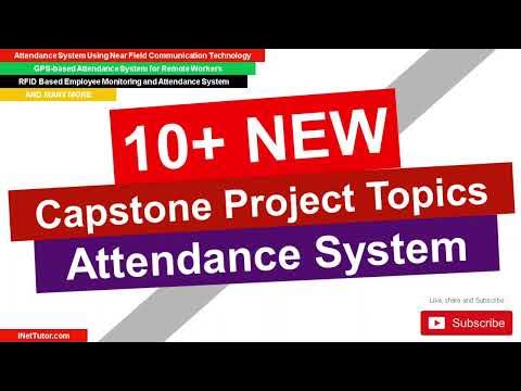 Capstone Project Topics for Attendance System - YouTube