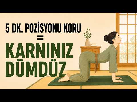 50 Yaş Üstü Kadınlar İçin Karnı Dümdüz Yapmaya Yardımcı Olan 5 Japon Yoga Duruşu .