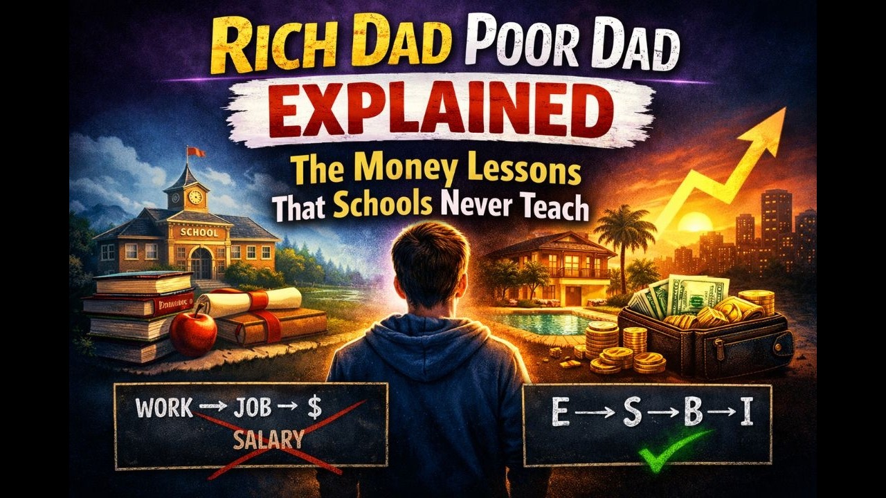 Rich Dad Poor Dad Explained The Money Lessons That Schools Never Teach ...