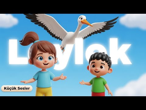 Leylek Leylek Havada – Çocuklar İçin Eğlenceli 3D Şarkı | Küçük Sesler