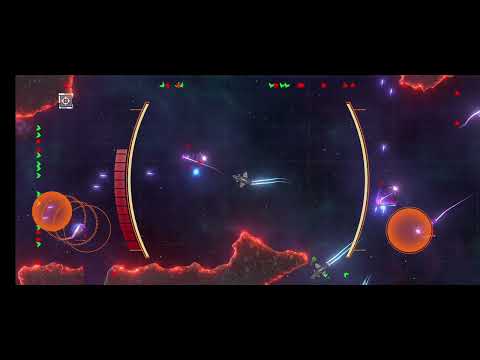 playing solar smash 2D spaceships battle - YouTube
