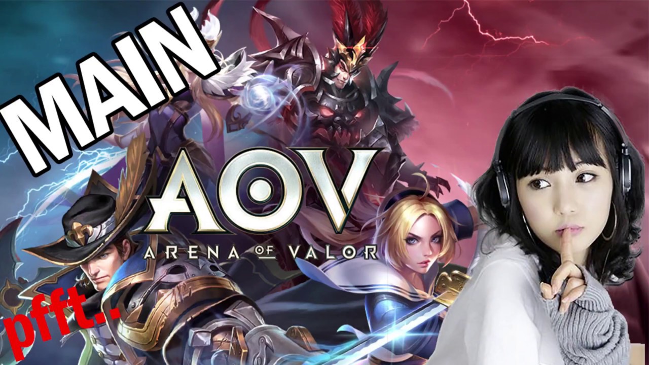Girl Play Game - Arena Of Valor AOV - YouTube