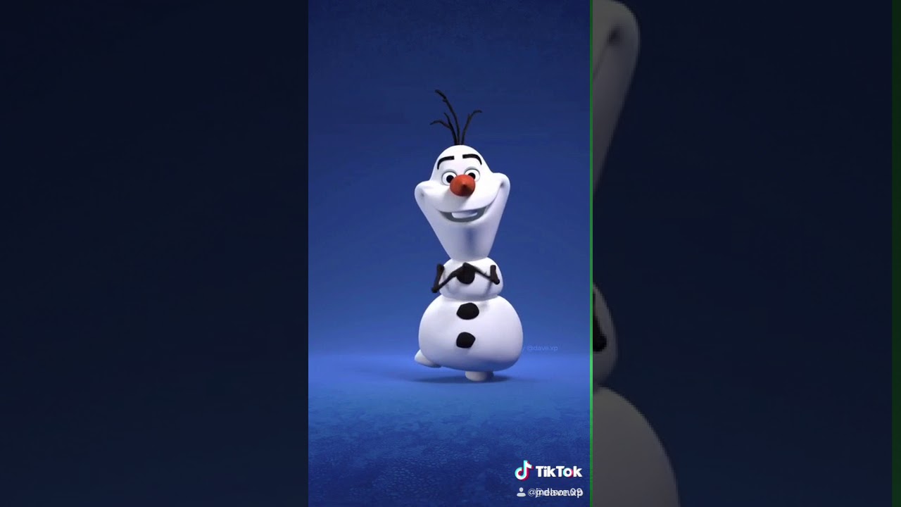 Olaf has dance moves - YouTube
