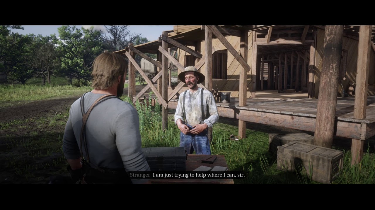 Encounter with Thomas downes rdr2 - YouTube