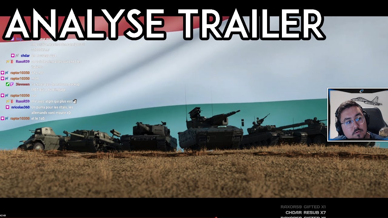 REACT, AVIS ET ANALYSE DU TRAILER "SONS OF ATTILA" - War Thunder - YouTube